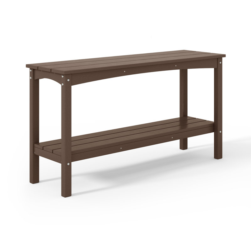 Lark Manor Armentha Rectangular 16.65'' L x 55'' W Outdoor Buffet & Console Table & Reviews ...